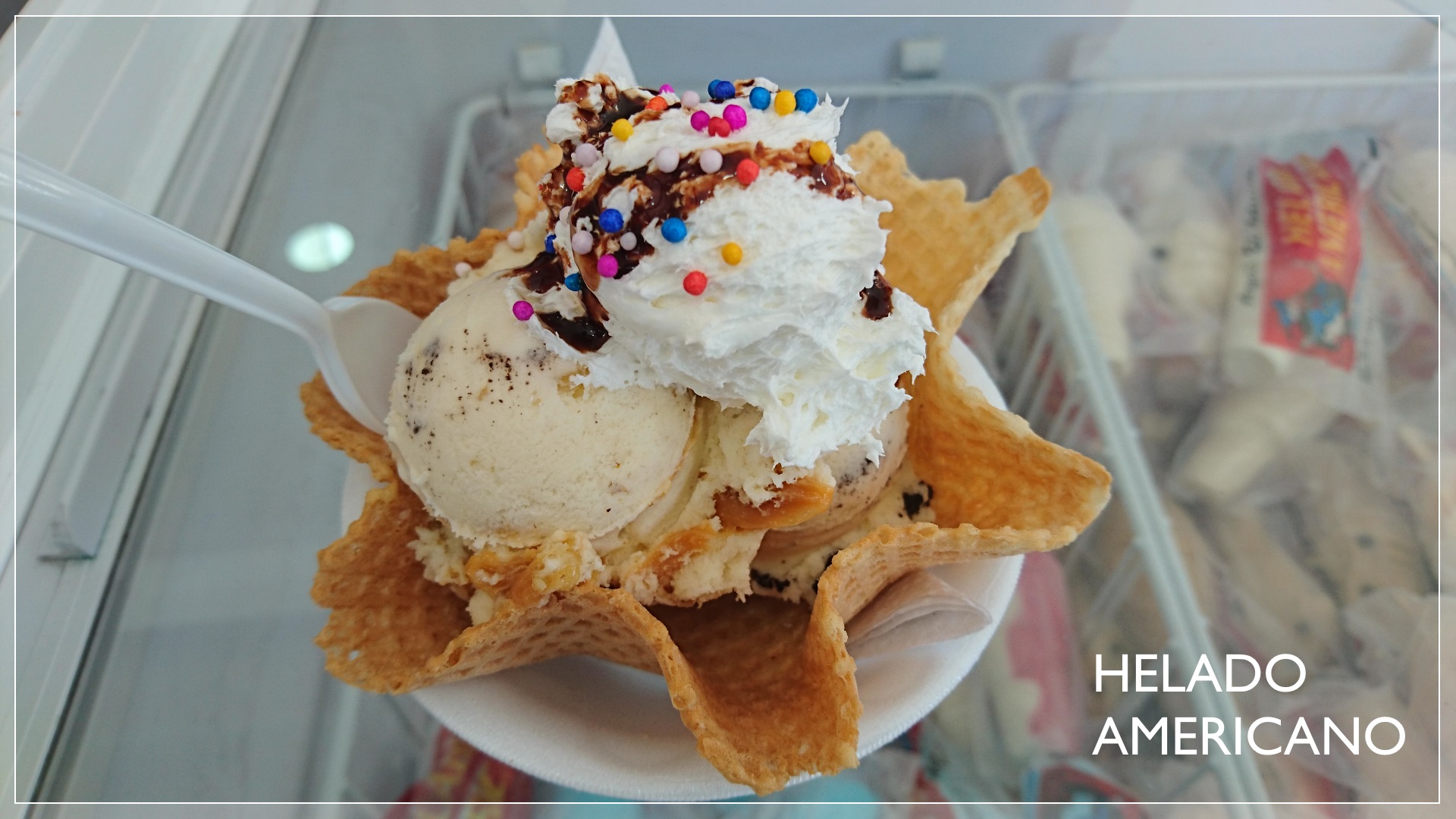 Helado Americano.. Tradición en Riobamba